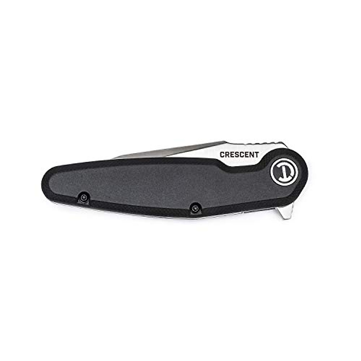 Crescent 3-1/2 Inch Harpoon Blade Composite Handle Pocket Knife - CPK350C, Stainless Steel