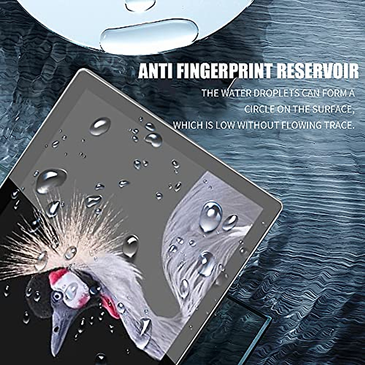 ZenRich (2 Pack) Tempered Glass Screen Protector for Surface Pro 7 Plus/Surface Pro 7/Surface Pro 6/ Surface Pro 5/Surface Pro 4, Glass Screen Film with 9H Hardness/Case Friendly/for S Pen