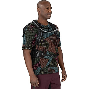 Osprey Syncro 20L Men's Hiking Backpack with Hydraulics Reservoir, Black