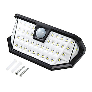 LED Solar Light 48Led Waterproof IP65 Outdoor Garden Lights Courtyard PIR Motion Sensor Emergency Wide Angle LED Solar Wall Lamp