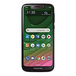 Tracfone Motorola Moto G7 Optimo 4G LTE Prepaid Smartphone (Locked) - Black - 32GB - SIM Card Included - CDMA