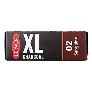 Derwent XL Charcoal Blocks Sanguine Each
