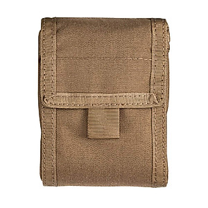 EXCELLENT ELITE SPANKER Molle Dump Pouch Drawstring Magazine Utility Pouch Folding Dump Waist Bag(Coyote Brown)