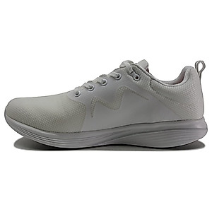 MBT Women's Yasu Rocker Bottom Walking Shoe, White - 8.5