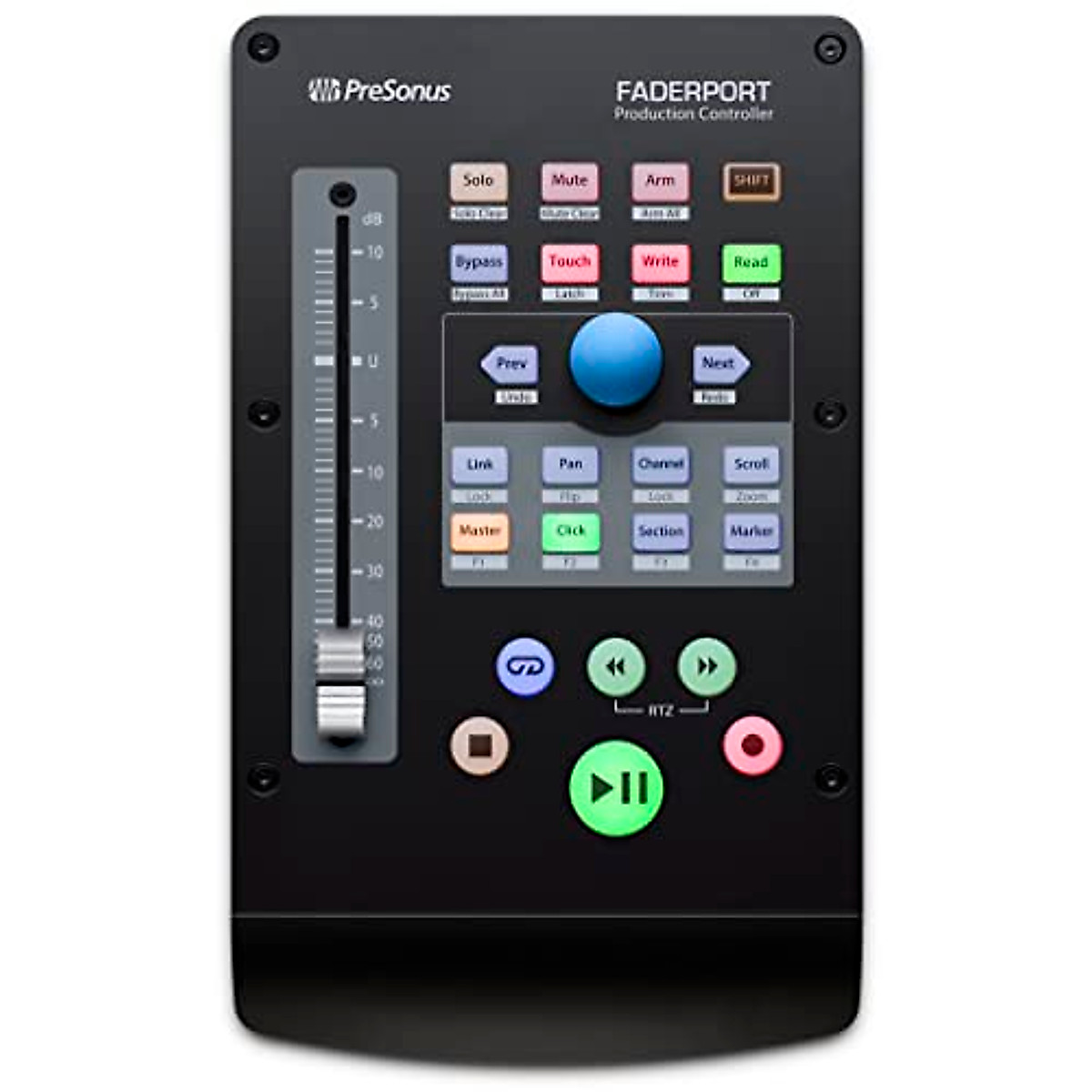 PreSonus Faderport USB Production Controller with Studio One Artist and Ableton Live Lite DAW Recording Software