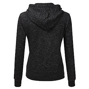 DOUBLJU Basic Lightweight Pullover Sweater Top Essential Comfy Casual Hoodie Sweatshirt for Womens Clothes with Plus Size