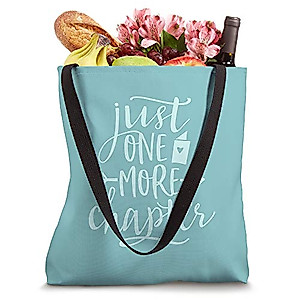 Just One More Chapter - Cute Book Club Reading Lover Gift Tote Bag