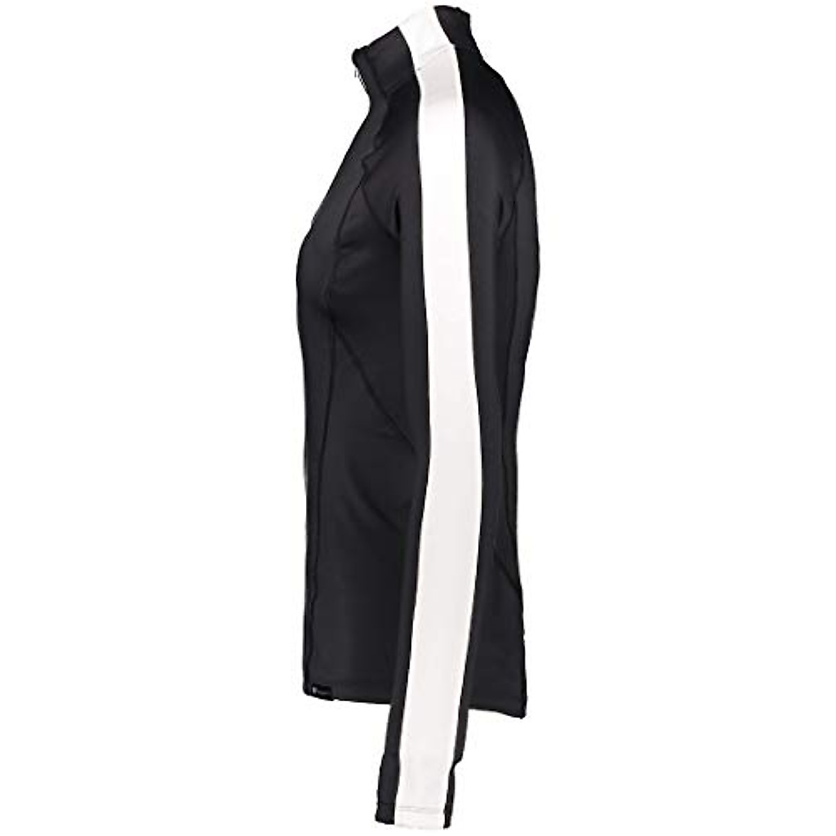 Obermeyer Womens Discover 1/4 Zip Top, Black, Large