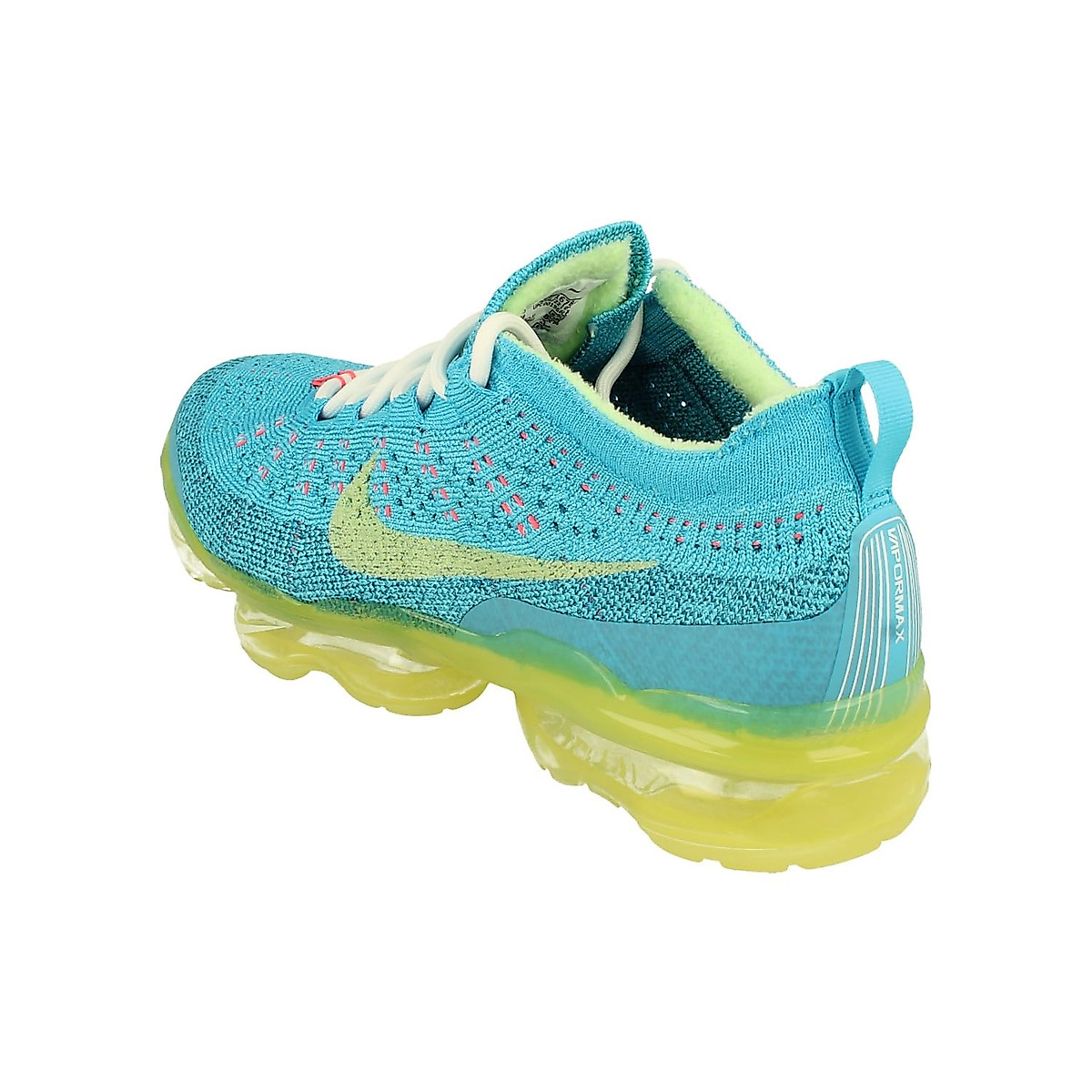 NIKE AIR Vapormax 2023 FK Adult DV1678-400 (Baltic Blue/Citron Tint-GR), Size 7