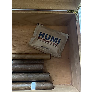 Hydro-Gel Humidifier (3X / Lot) Humi-Pack 60gr Cigar Humidor Humidifier - Humidification Packs - 72%RH Humidity Control - All In One Solution 4x4.5x1.5