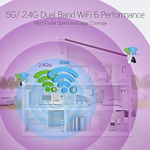 XMARTO WiFi 6 Wire-Free Solar Home Security Camera System Wireless, 4-Cam 4MP QHD CCTV Camera Kit with 10CH Expandable 4K WiFi NVR and Past 120-Day Video Storage, All-Weather Solar Charge (SCS-2K104)