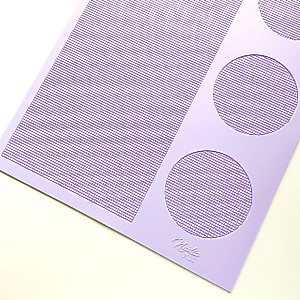 Grid silicone mat for cookie and cake decorating