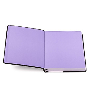 Eccolo Lined Journal Notebook, Flexi-Cover, Reminders, 256 Ruled Pages, Medium 5.75-x-8.25 inches