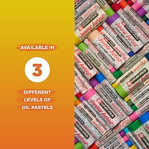 SAKURA Cray-Pas Junior Artist Oil Pastel Set - Soft Oil Pastels for Kids & Artists - 25 Colors