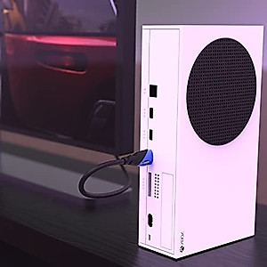 Monster 8K HDMI Cable Ultra High-Speed Cobalt 2.1 Cable - 48Gbps with eARC, 8K at 60Hz for Superior Video and Sound Quality – HDMI Cables for PS5, Apple TV, Roku, Smart TV, Xbox Series X and S – 4FT