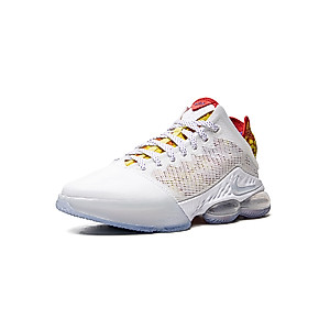 Nike Mens Lebron 19 Low DQ8344 100 Magic Fruity Pebbles - Size 8.5 White/Multi-Color