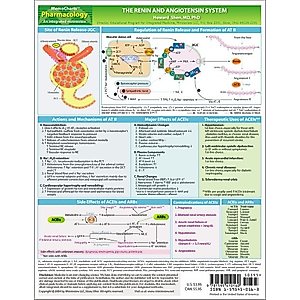 MemoCharts Pharmacology: The renin and angiotensin system (Review chart)