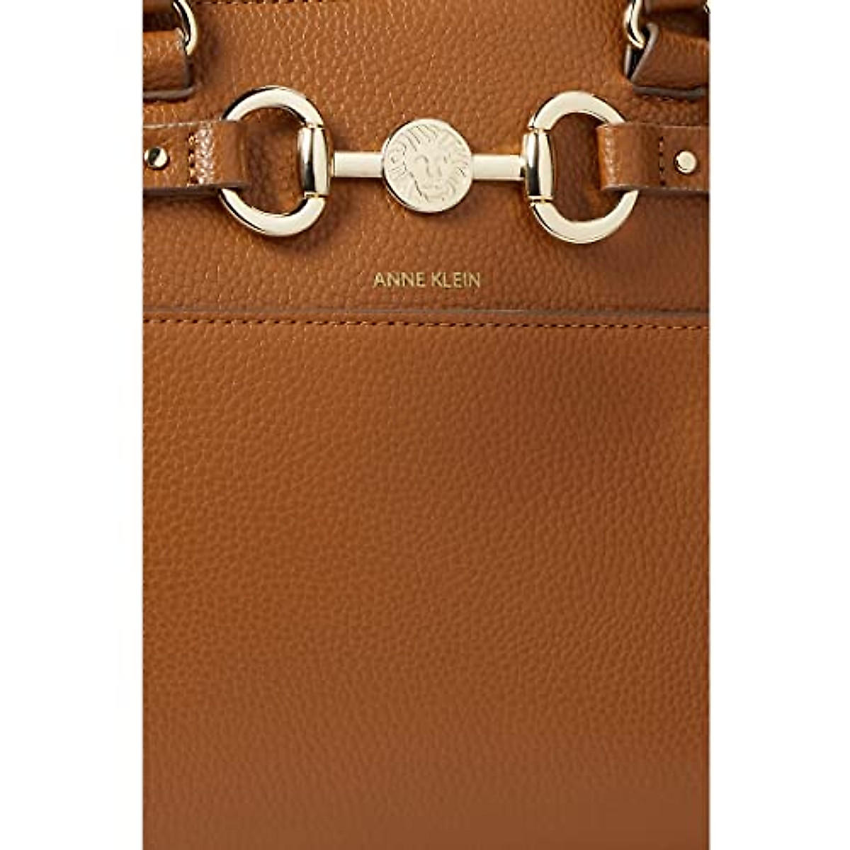 Anne Klein e/w Horsebit Satchel, Saddle