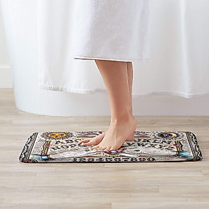 GCOCL Door Mats Non SlipIndoor Doormats Floor Mat Home Carpets Rug For Entrance Front Door Kitchen Bedroom Garden Bathroom 15.7 X 23.6 Inch