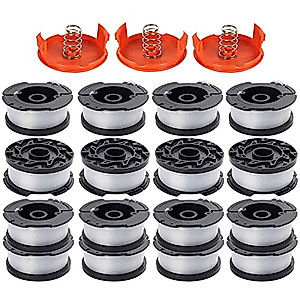 AF100 Replacement Spool for Black and Decker Weed Eater Spool,0.065" 30ft Line Spool for Black Decker Weed Wacker String,Replace AF-100 AF-100-BKP Spool for GH900 GH600 Weed Eater String(16+3+3 Pack)