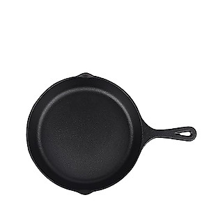 Home VSS Cast Iron， Pre-Seasoned Skillet 9"