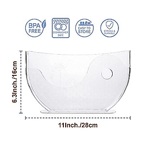 BANU Rice Paper Water Bowl with Side Pocker Holder for Rice Paper Wrappers for Spring Rolls, Summer Rolls. Spring Roll Maker, Banh trang holder (1)