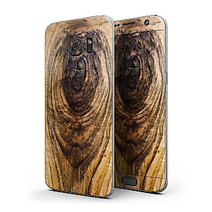 Design Skinz Design Skinz Light Knotted Woodgrain Full-Body Wrap Decal Skin-Kit for The Galaxy S9 Plus