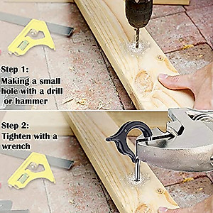 Q-Hanger 20 PCS,Q-Hanger Hooks Outdoor,Outdoor Hooks for Outdoor String Lights,Easy Release Outdoor Wire & Christmas Light Hanger