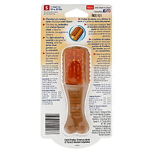 Hartz Chew ‘n Clean Chicken Flavored Drumstick Dog Treat & Chew Toy, Small, 2 Pack