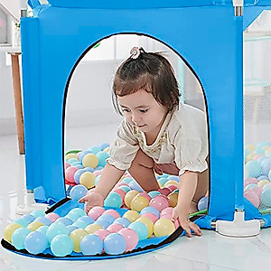 Baby Playards Baby Playpen Toddlers Kids Activity Center Portable Playard Indoor Outdoor Baby Fence Safe Play Yard Kids Play Pen Baby Play Area Baby Play Gate Safety Playpen Activity Center