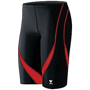 TYR Men's Standard Alliance Splice Jammer Swimsuit, Black/Blue, 36