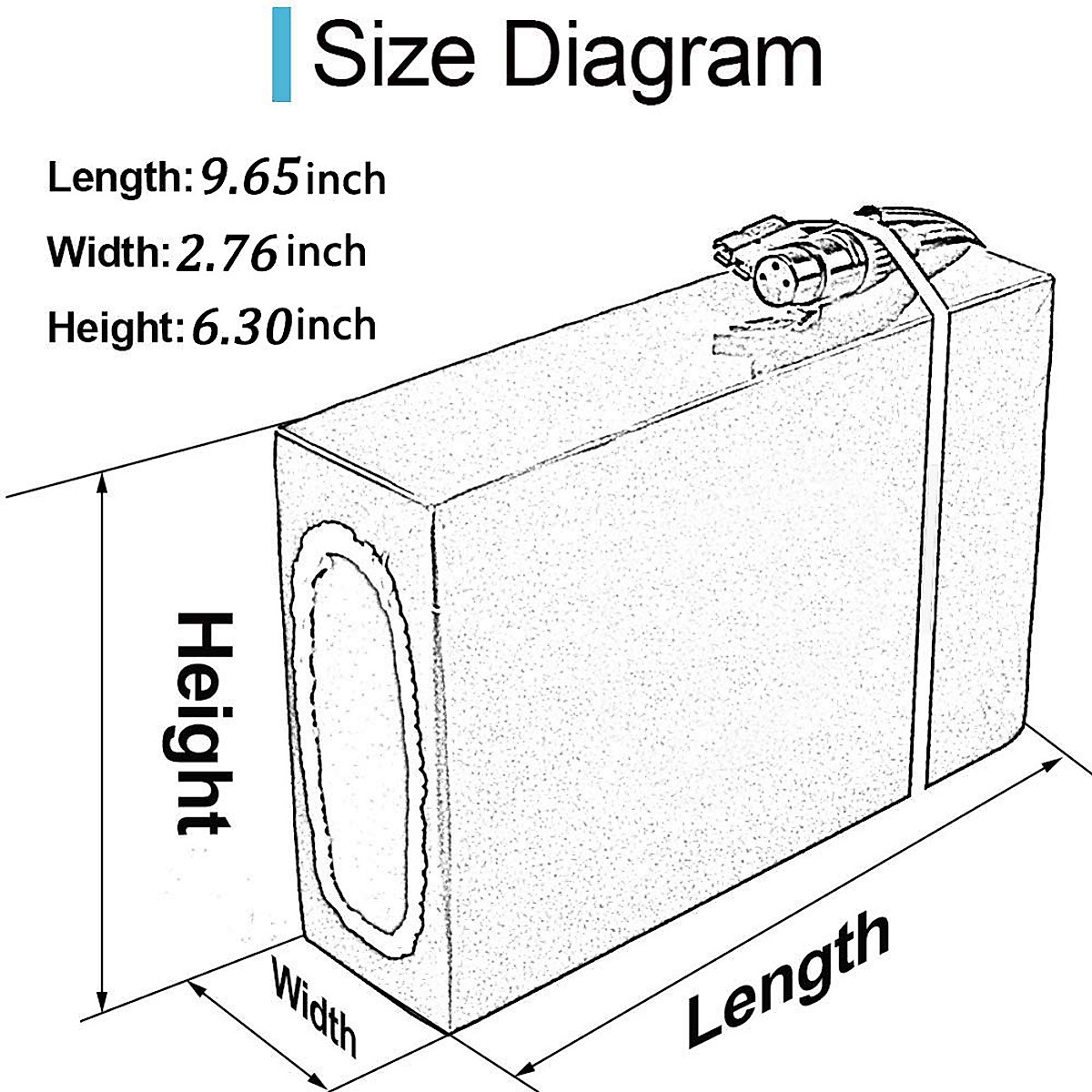 Wallen Power Electric Bike Battery 48V 52V 15AH 20AH Waterproof Lithium Ion Battery Electric Bike Battery fit for 1000W 750W 500W Bike Motor, with Charger, BMS Protection Plate (48V 20AH)