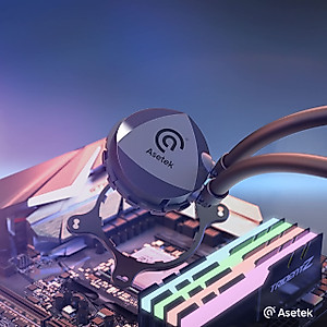 645LT SFF AIO CPU Cooler from Asetek, High Performance 92mm All-in-One Water Cooler Tailored for Small Form Factor Builds; Dan Cases A4-SFX Certified; 2-Year Warranty