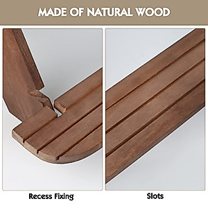 Wooden Display Riser,3 Tier Earring & Ring Holder Stands,Farmhouse Cupcake Stands ,Table Display Stand For Vendors,Organizer Showcase for Tabletop Shows and Home Using ,Wood Rustic Risers-Walnut