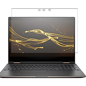 Puccy 2 Pack Anti Blue Light Screen Protector Film , compatible with HP Spectre x360 15-ch000 / ch012tx / ch011tx / ch011dx / ch004na / ch011nr / ch012nr / ch008ca / ch000na / ch000nd 15.6" TPU Guard （ Not Tempered Glass Protectors ）