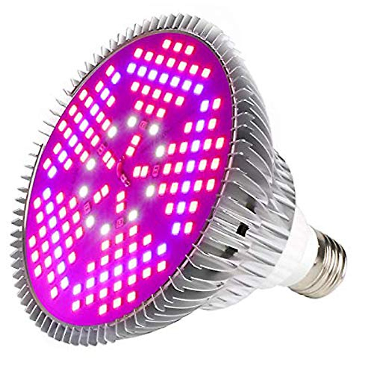 100W Led Grow Light Bulb Full Spectrum,Plant Light Bulb with 150 LEDs for Indoor Plants,E26/E27 Socket,Grow Lamp for Hydroponic Indoor Garden Greenhouse Succulent Veg Flower