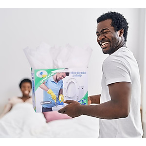 ysmile 13" Funny Gift Bag with Wrapping Tissue for Men Women Large Paper Bag with Handle Single 1 Pack (Hide Your Real Present)