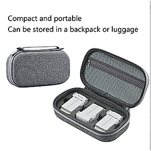Okuyonic Drone Battery Carrying Bag, Drone Battery Storage Bag Nylon Effective Protection Scratch Resistant Compact for Drone