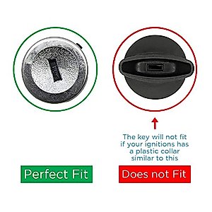 Keyless2Go Replacement for New Uncut Keyless Remote Head Key Fob for Select F-150 Edge Escape Explorer Fusion Vehicles That use OUCD6000022 164-R8070