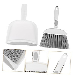 CONGARTENO 1 Set Mini Broom Dustpan Kitchen Sponge Holder Toy Vacuum Collapsible with Handle Tool Accessories Blinds Table Whisk Brooms Dry Brush Geller Cage Cleaner Removal Cedar Wok Air Pp