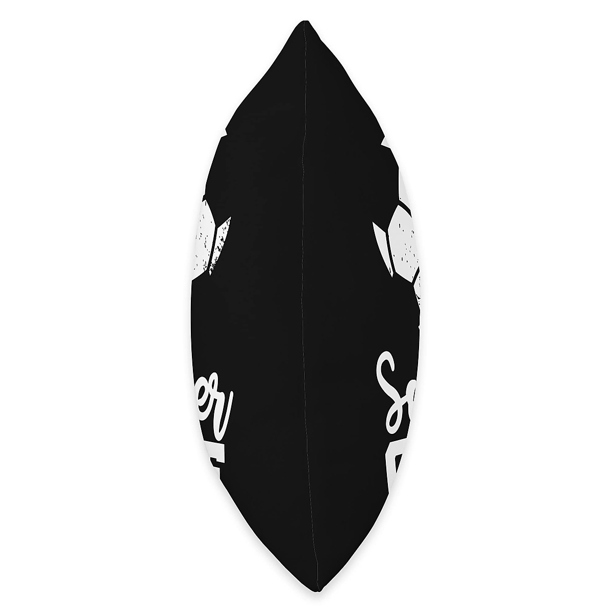 Soccer Omie January Funny Soccer Heart Grandma Omie Throw Pillow, 16x16, Multicolor