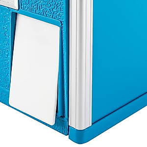 Vending Machine, Big Capsule Vending Candy Gumball Machine, Large Load Capacity Gumball Bank, Gumball Dispenser Commercial Vending Machines for Game Stores Retail Stores Home (Blue)