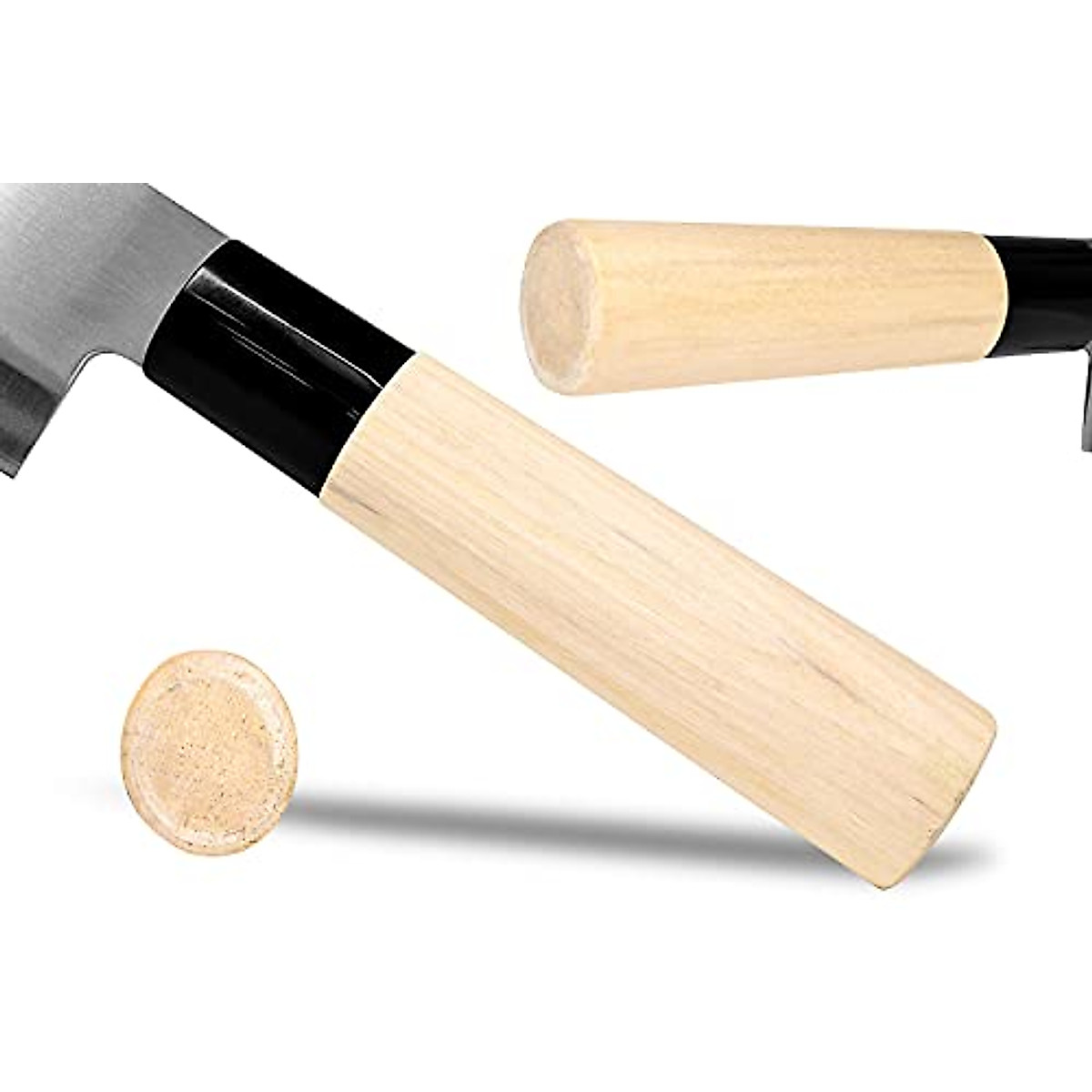 Seki Japan Japanese Seki SANBONSUGI Sushi Chef Knife, 420J2 Stainless Steel Sashimi Deba Knife, Wood Handle, 105 mm (4.1 in)