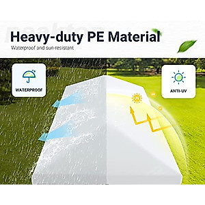 Peaktop Outdoor 10'x20' Heavy Duty Canopy Gazebo Outdoor Party Wedding Tent Pavilion with 4 Removable Side Walls