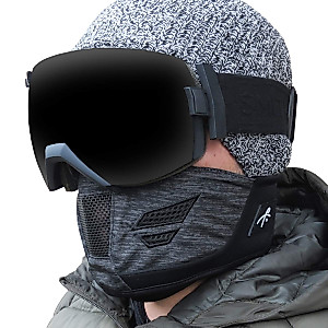 Neoprene Winter Half Face Mask- Ski, Snowboarding, Motorcycle. with Air Vents.