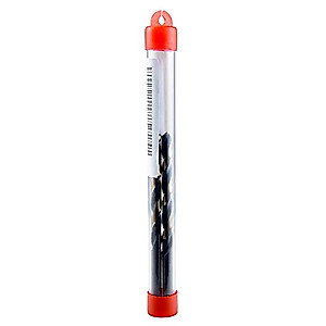 MAXTOOL 5.0mm 2pcs Identical Jobber Length Drills HSS M2 Twist Drill Bits Metric Fully Ground Black & Bronze Straight Shank Drills; JBM02H10R050P2