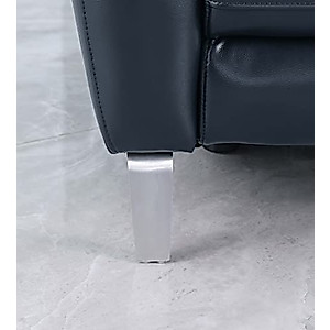 Coaster Home Furnishings Derek Upholstered Power Loveseat and Blue