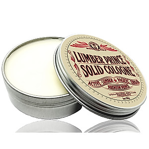 Premium Prince Solid Cologne 1 oz Variety Gift Set Alcohol Free Natural Concentrated Full Size Travel Friendly Tins Men's Fragrance 4 Manly Scents to Satisfy all Types of Viking Cannon Black Prime