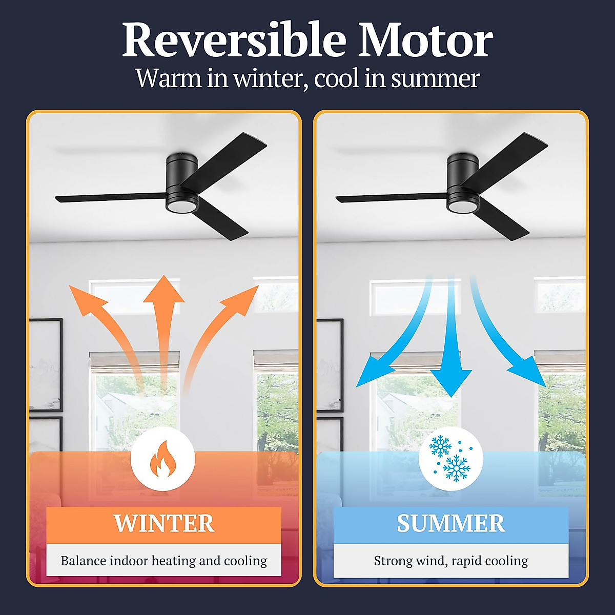 Prominence Home 51464-01 Espy Ceiling Fan, 52, Matte Black