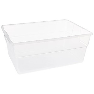Sterilite 16458006 16QT Clear Store Box (2 Pack)